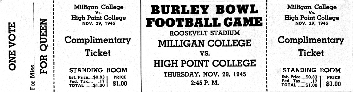 Recalling the 1952 and 1953 ETSC Buccaneers Burley Bowl Games – Bob Cox ...