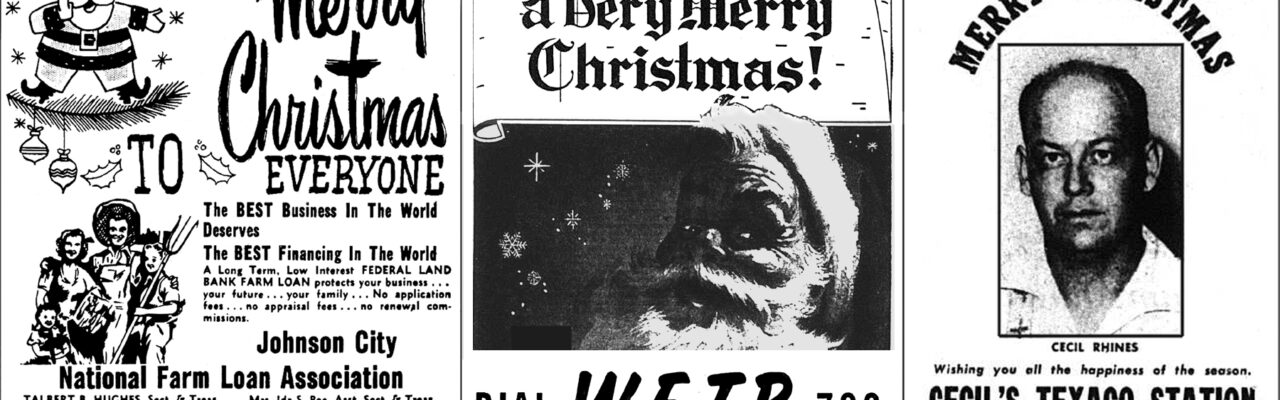 A Nostalgic WETB Radio and Newspaper Glance Back to Christmas 1957 ...