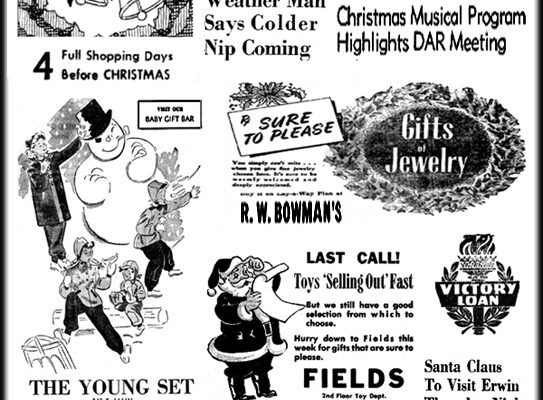 Christmas 1945: A Mixture of Holiday Joy, Cold Weather, War Recovery ...